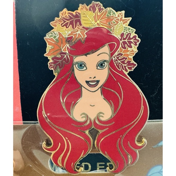 Costumes | Rare Disney Auctions Pin Seasons Princess Ariel Autumn Fall ...